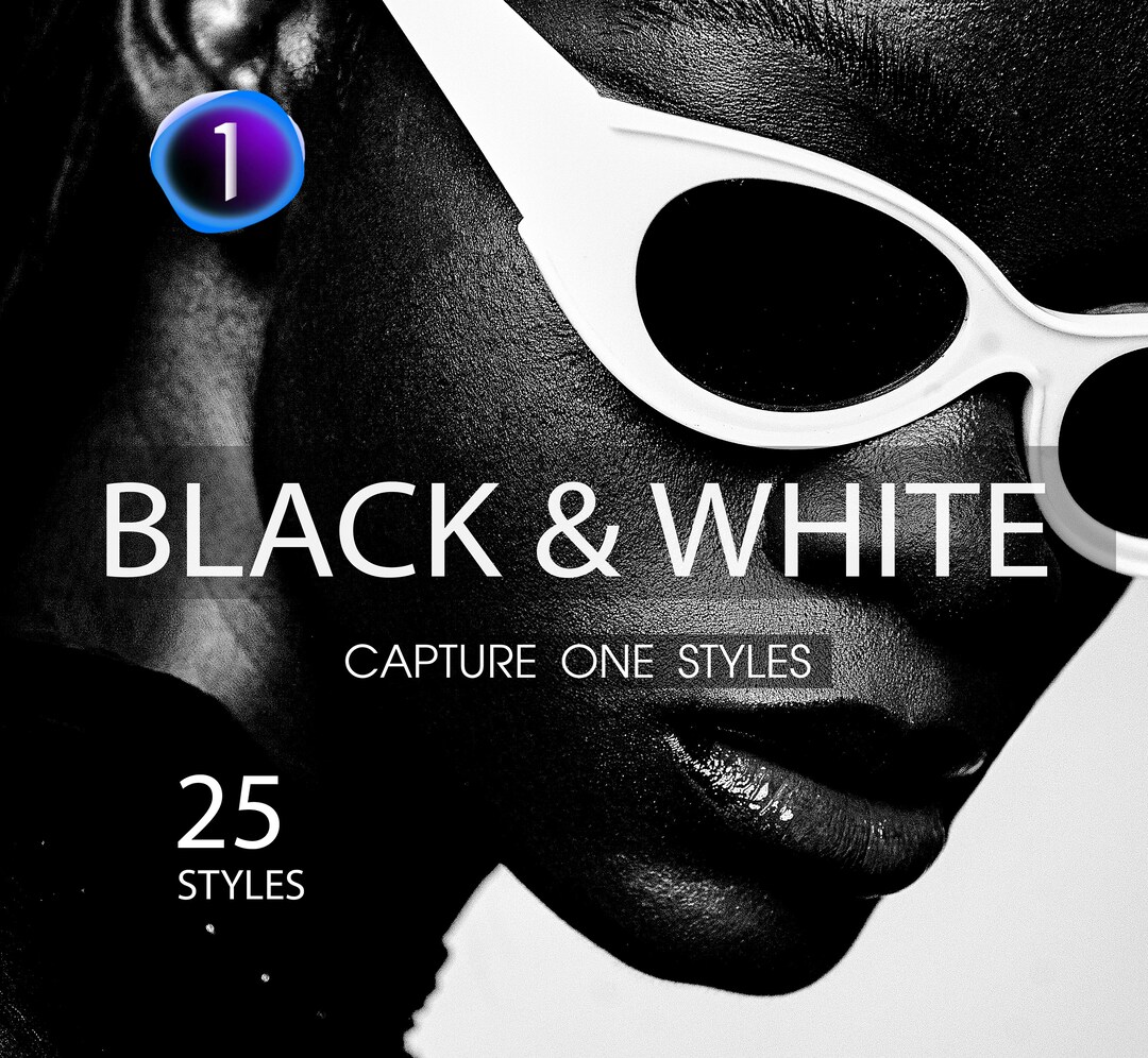 Capture One Styles, Capture One Presets, Black White Presets, Analog ...