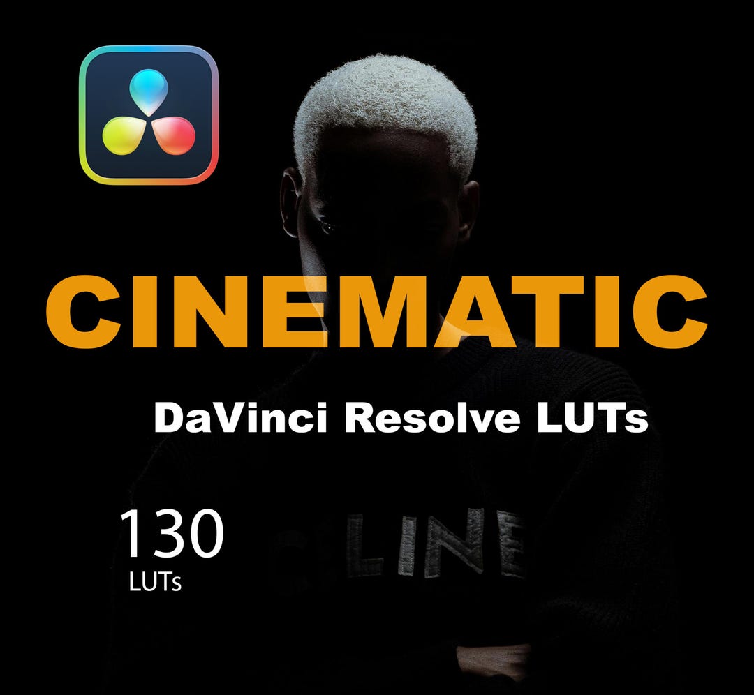Cinematic Luts, Davinci Resolve Luts, Film Luts, Video Luts, Davinci Resolve, Luts, Professional ...