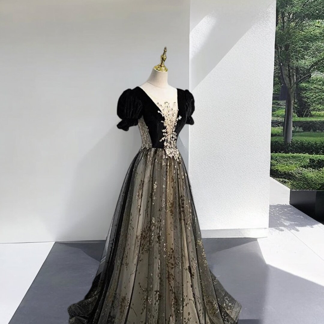 French Hepburn Tulle Dress Prom Dress Performance Dress - Etsy