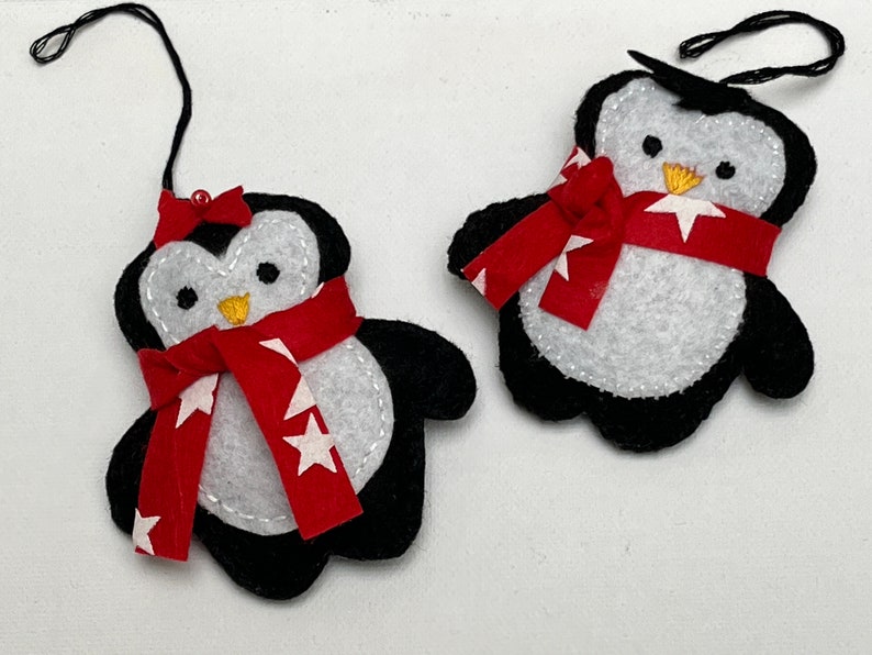 Felt Penguin Sewing Pattern, Felt PDF Tutorial. Make Your Own Felt ...