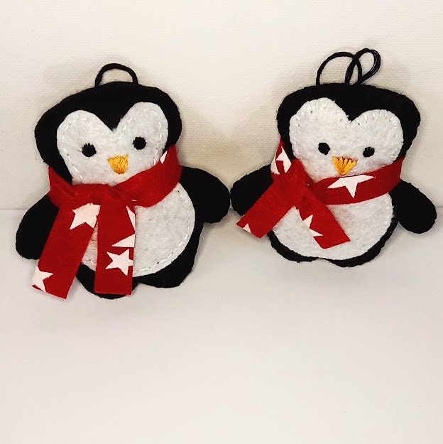Felt Penguin Sewing Pattern, Felt PDF Tutorial. Make Your Own Felt ...