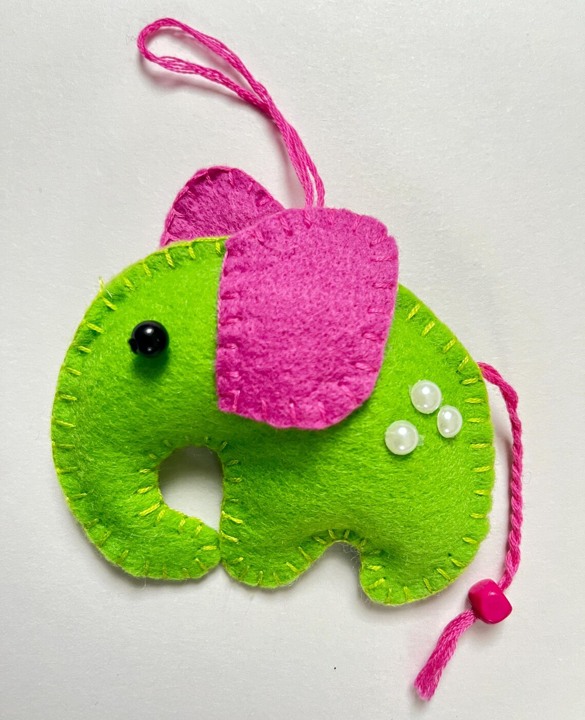 Felt Elephant Sewing Pattern, Felt PDF Tutorial. Make Your Own Felt ...