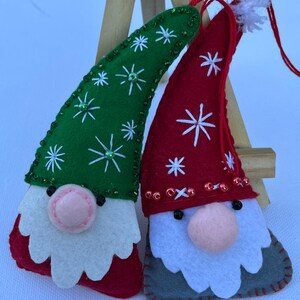 Felt Gnome Sewing Pattern, Felt PDF Tutorial. Make Your Own Felt Gnome ...