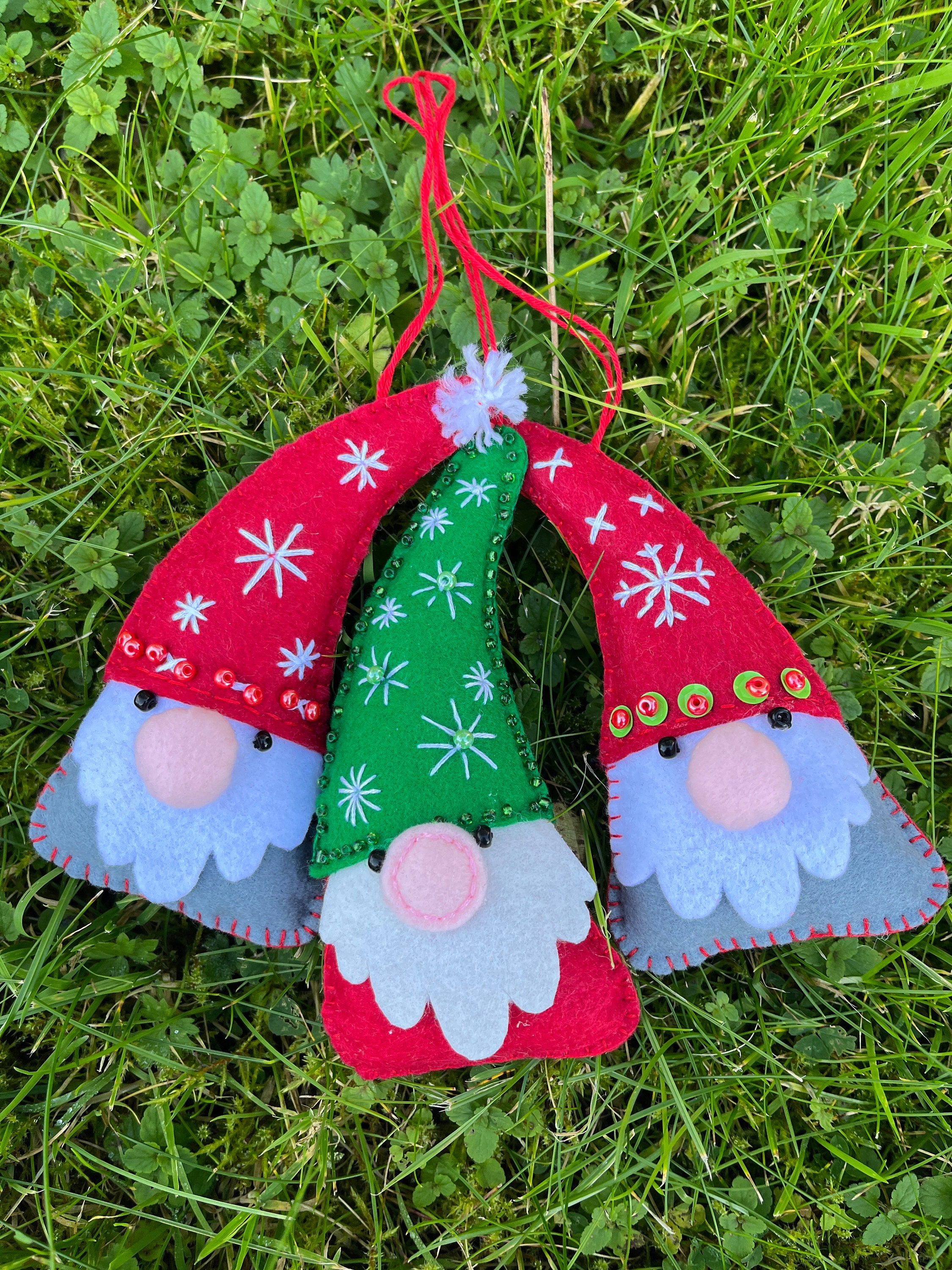 Felt Gnome Sewing Pattern, Felt PDF Tutorial. Make Your Own Felt Gnome ...