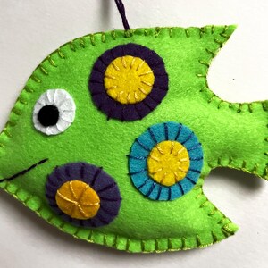 Felt Fishes Sewing Pattern, Felt PDF Tutorial. Make Your Own Felt Fish ...