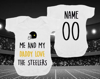 American Football Personalised Bodysuit me & My Daddy - Etsy