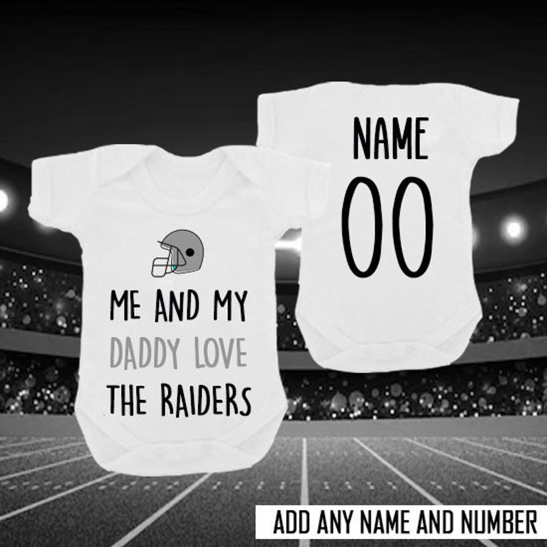 American Football Personalised Bodysuit me & My Daddy - Etsy