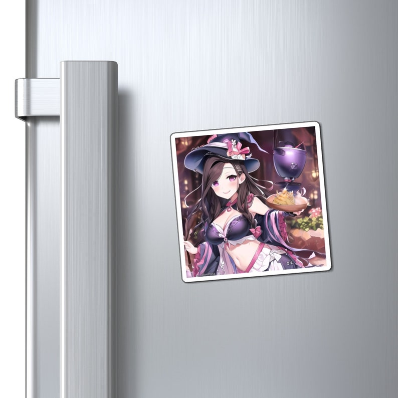 Nezuko Demon Slayer Witch Outfit Ecchi Anime Waifu Magnet - Etsy
