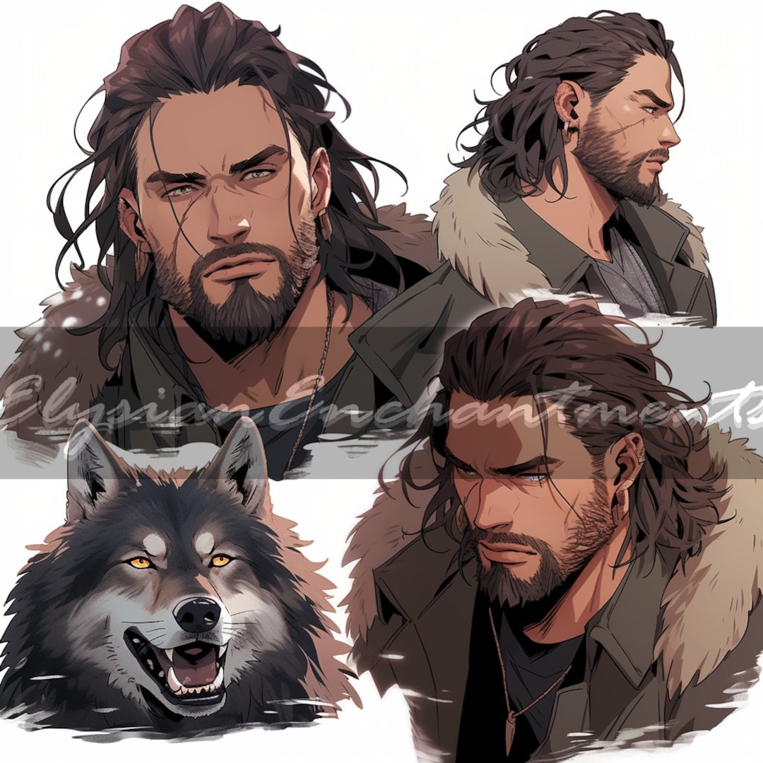 Adoptable - "boris" - Original Character, Male Punk Rugged Werewolf ...