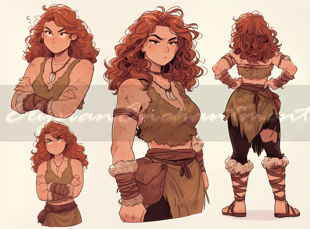 Adoptable - "peech" - Neanderthal Primitive Stone Age Caveman Girl ...