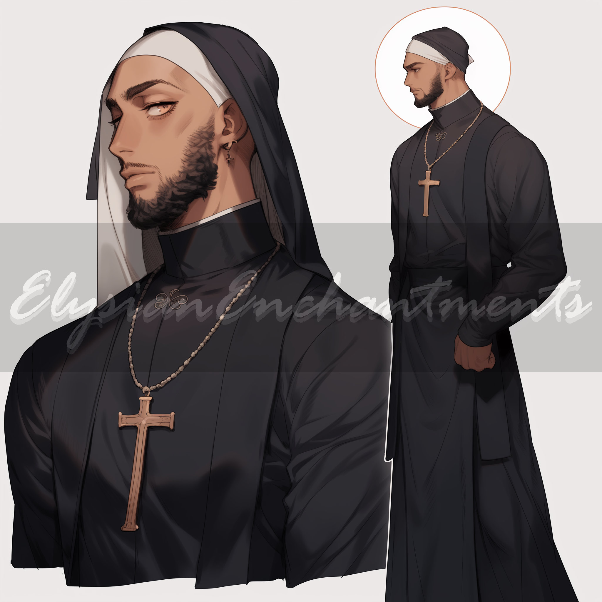 Adoptable blake Original Character Adoptable, Catholic Church Preacher ...