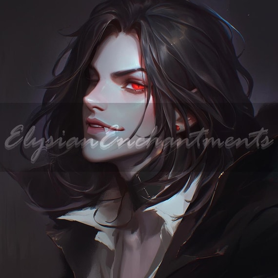 Anime Male Vampire Oc