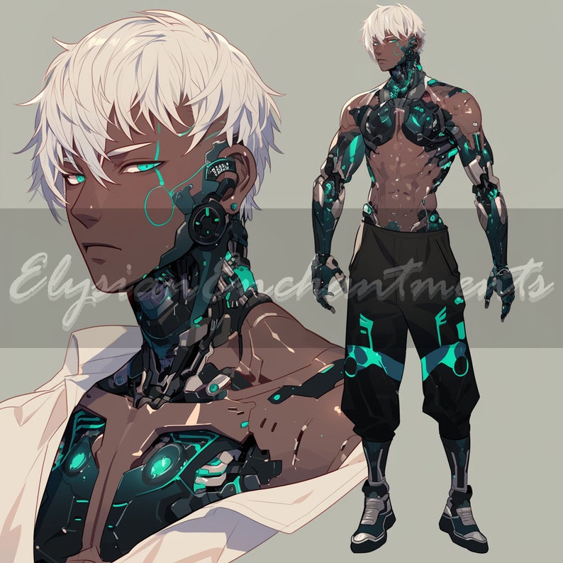 Adoptable nk600 Male Robotic Android Mechanical Cyborg, Original Unique ...