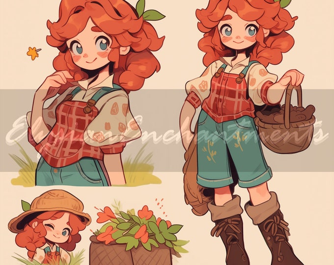 Adoptable - "jerrianne" - Farmer Human Character Adoptable, Female OC ...