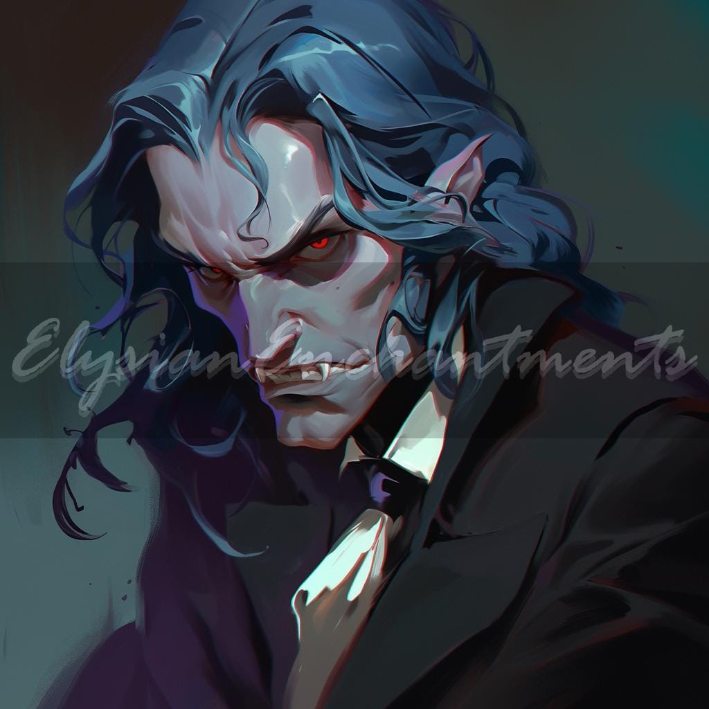 Male Vampire Portraits Adoptables Batch - Reference Sheets, Character ...