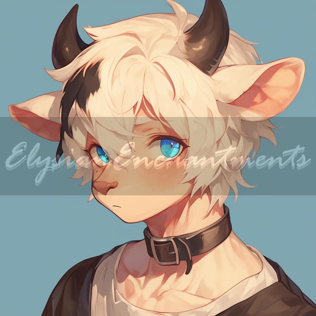 Adoptable bessy Male Horned Minotaur Satyr Cowboy Design, Unique ...