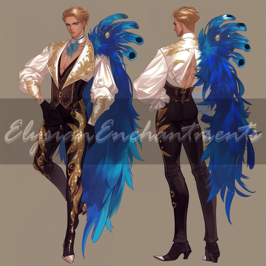 Adoptables michael and Gabriel Pretty Showgirl Burlesque Handsome Boys ...