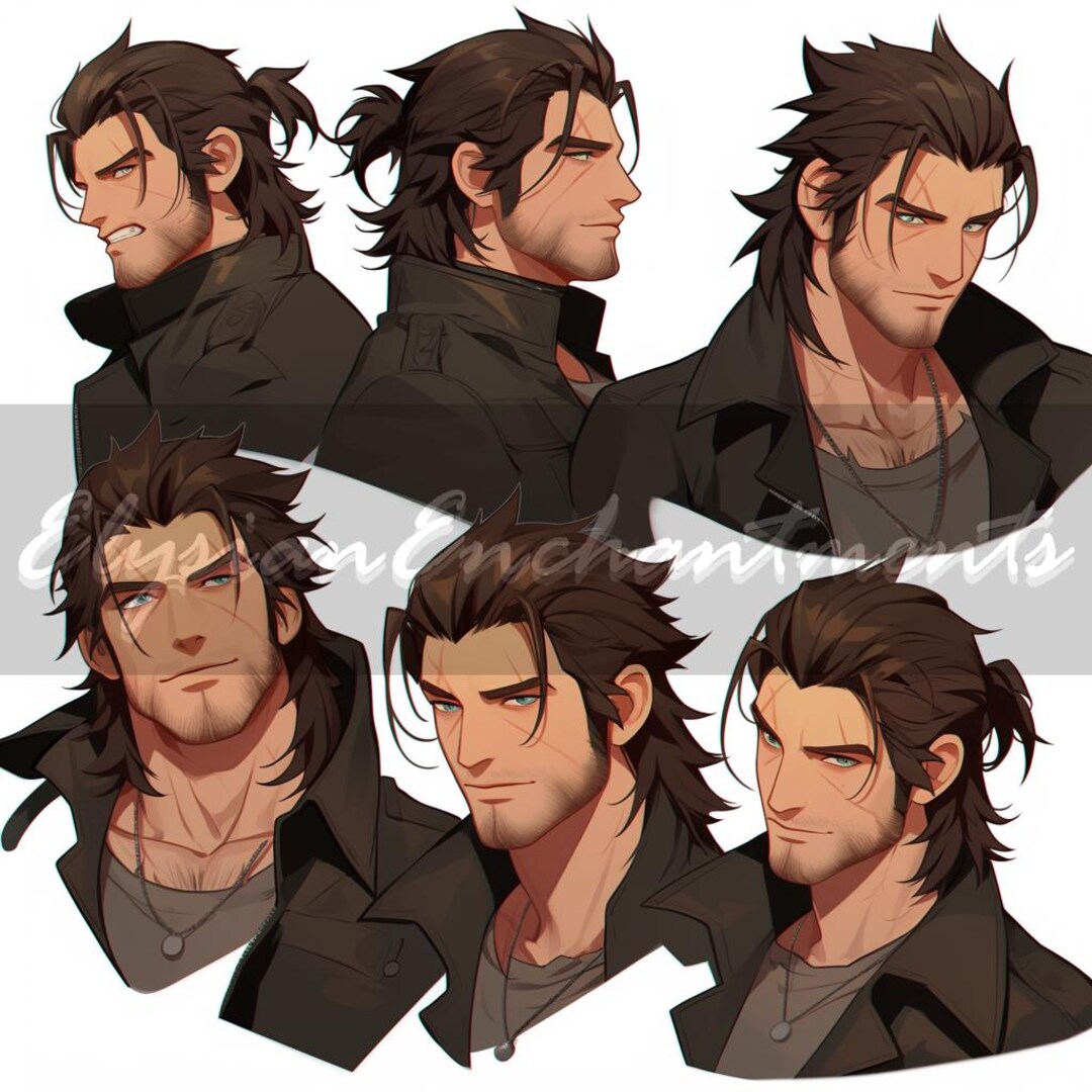 Adoptable Rugged Mob Man Character Art: "enzo" (PNG Digital Download ...