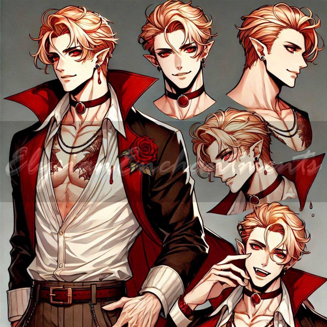 Adoptable - "damien" - Werewolf Vampire Monster Handsome Man, Unique ...