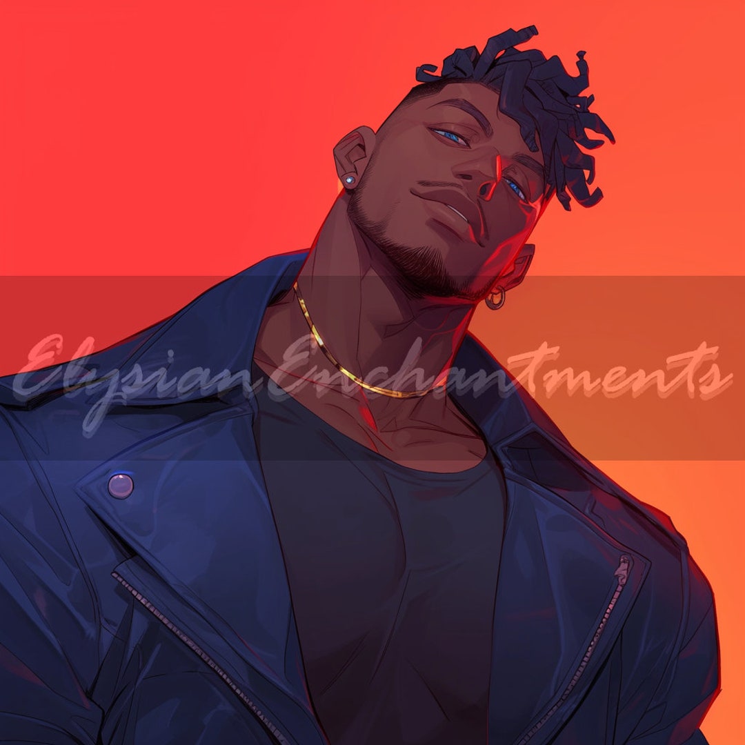 Adoptable - "sane" - Muscular Punk Handsome Man, Original Character ...