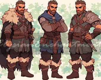 Adoptable - "nari" - Norse Viking Valhalla Burly Bara Male Design ...