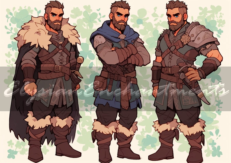 Adoptable orik Norse Viking Valhalla Burly Bara Male Design, Unique ...