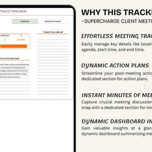 Client Tracker, Client Meetings Tracker - Google Sheets Templates ...