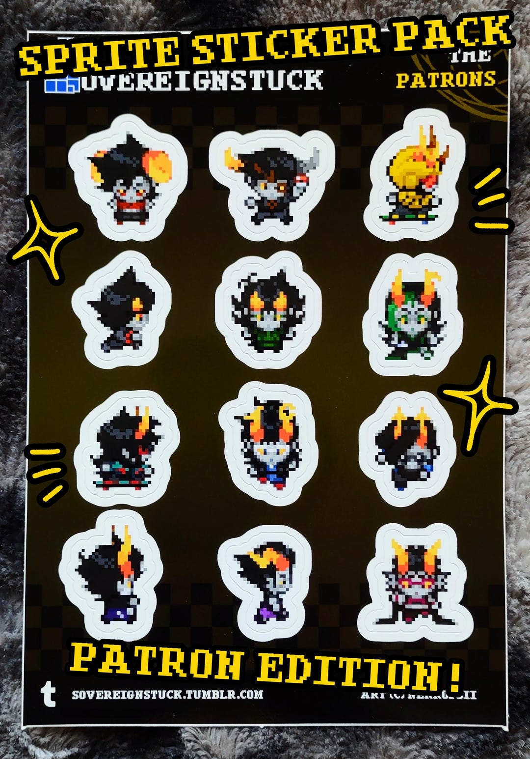 Sprite Sticker Pack patrons - Etsy