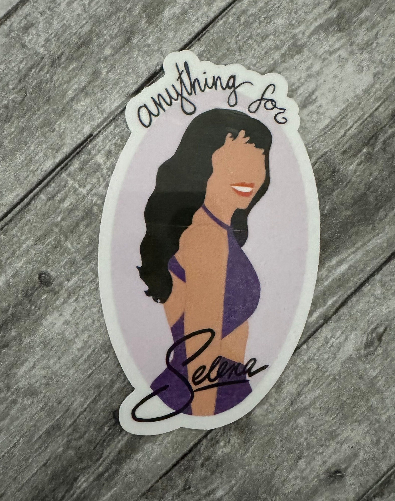 Selena Quintanilla Selena Sticker Anything for Selena - Etsy