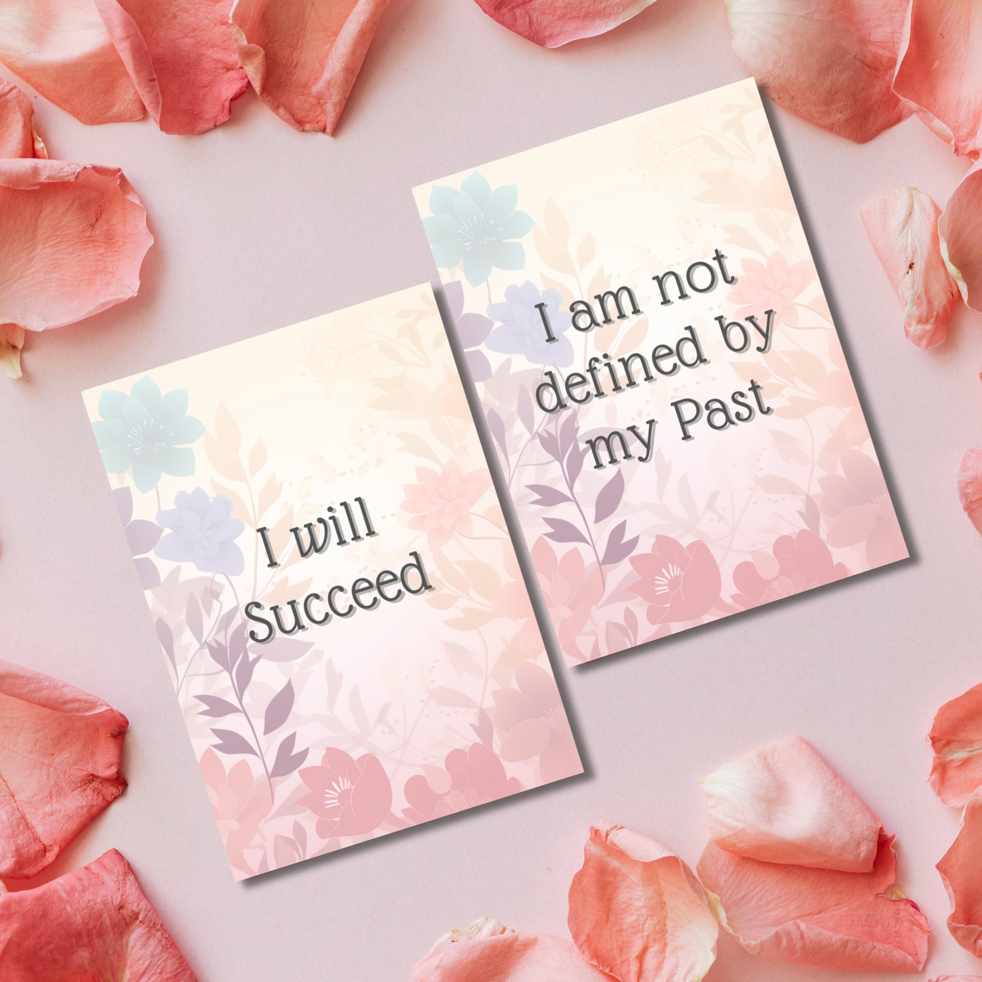 Affirmation Cards Digital Download Positive Quote Flash - Etsy