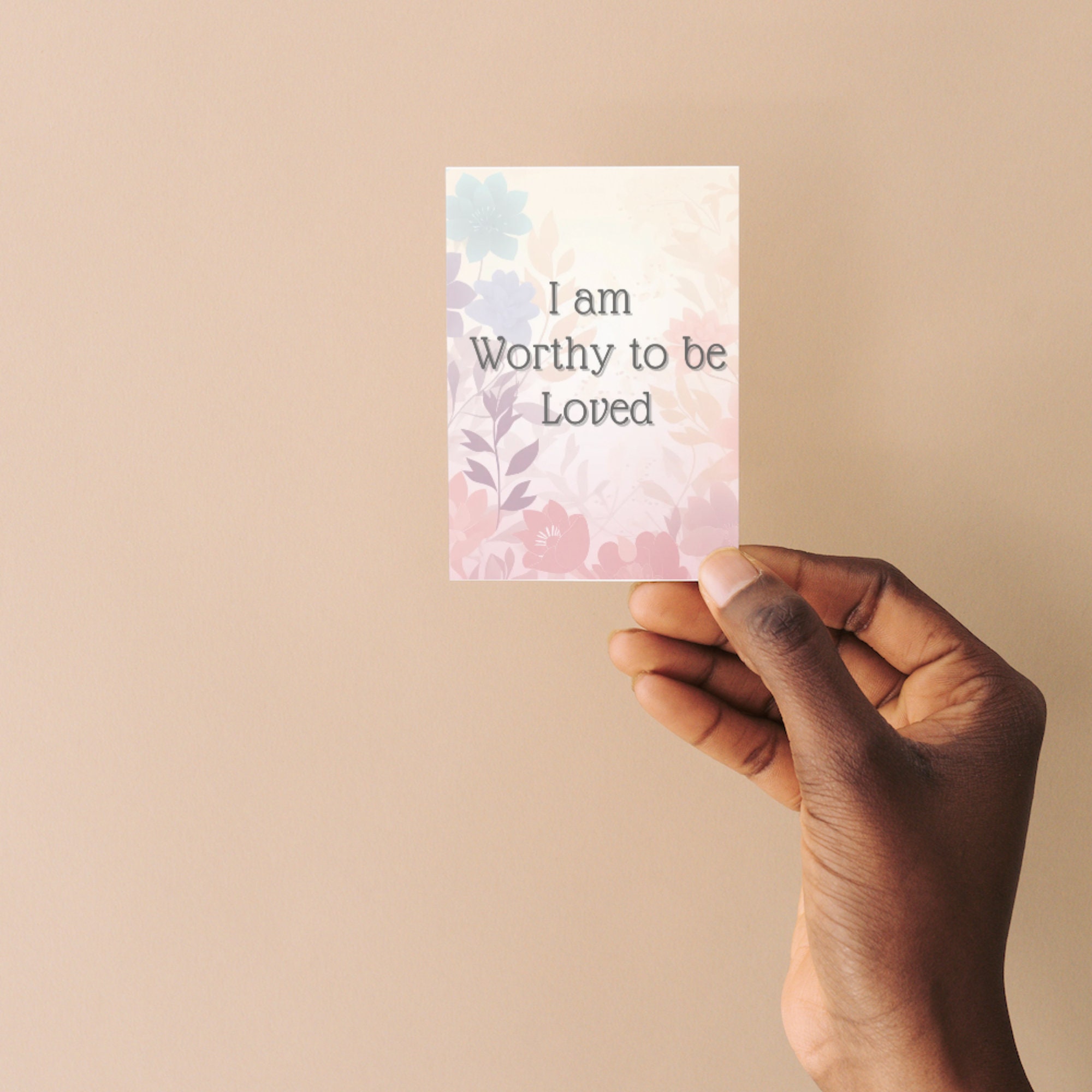 Affirmation Cards Digital Download Positive Quote Flash - Etsy