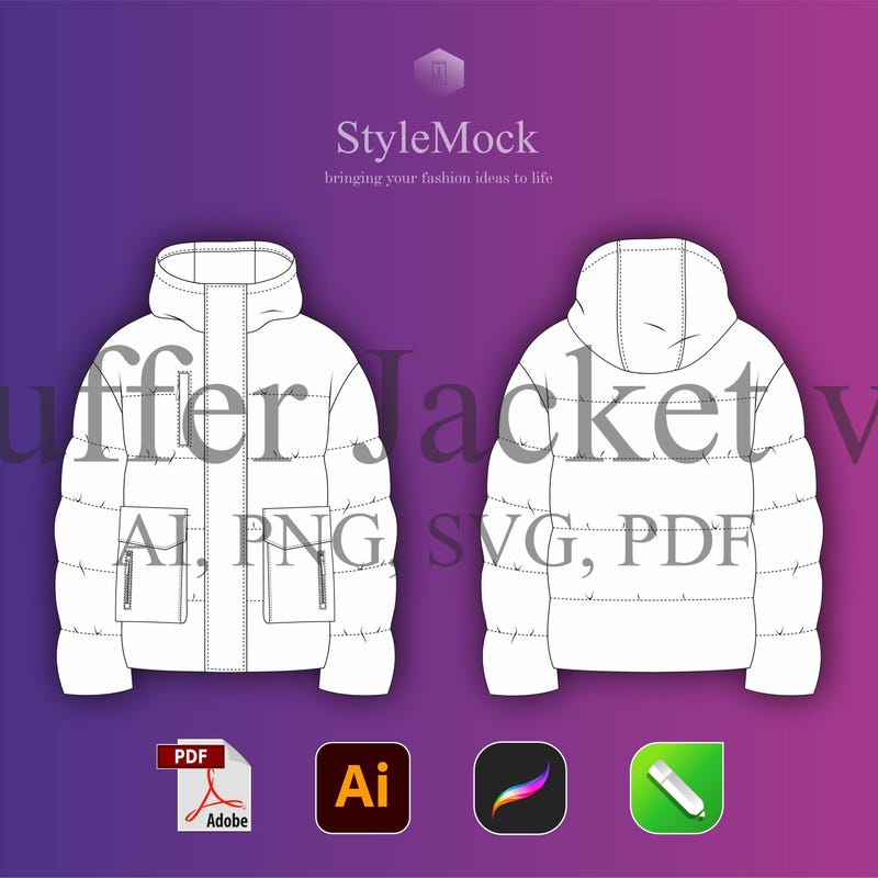 Puffer Jacket - Etsy