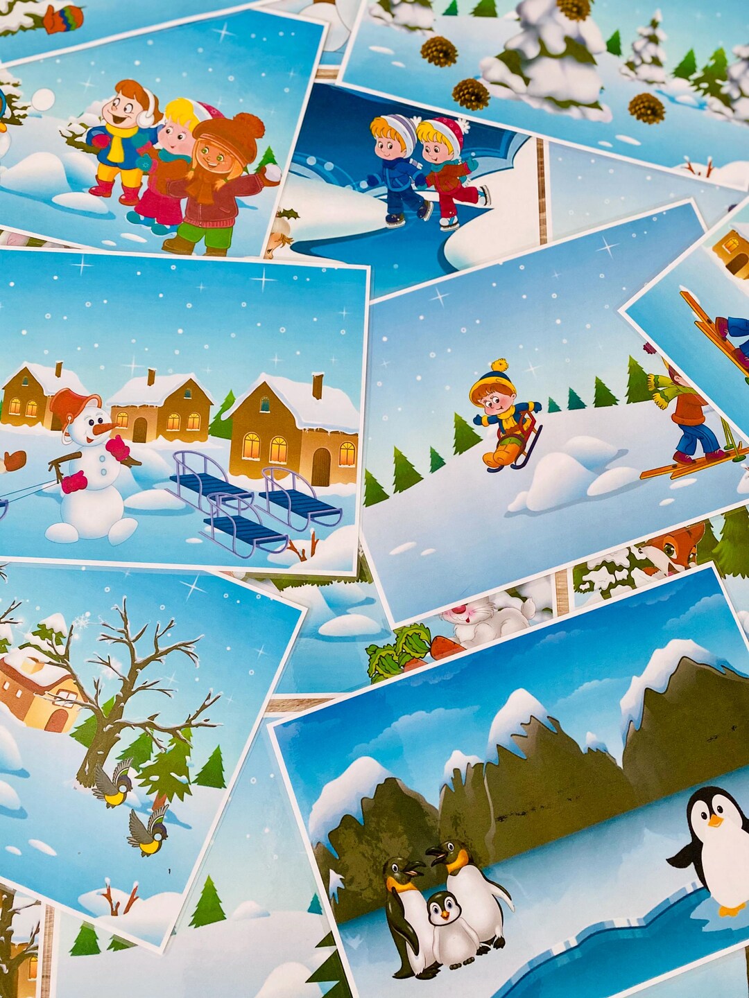 Developmental Game. Educational Game. Correction Game. Winter Board ...