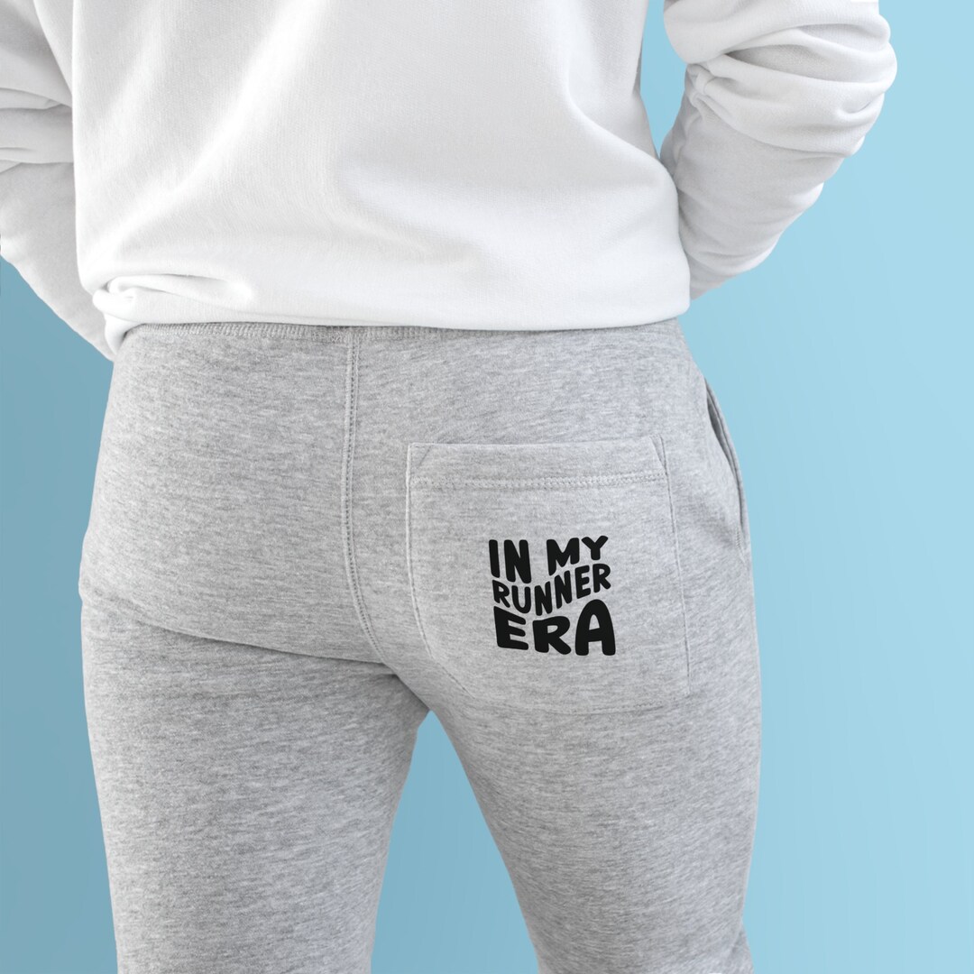In My Runner Era Joggers, Unisex Fleece Sweatpants, Cute Running Gear ...