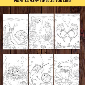 Fun Printable Worksheets | Explore the Ocean World! - Etsy