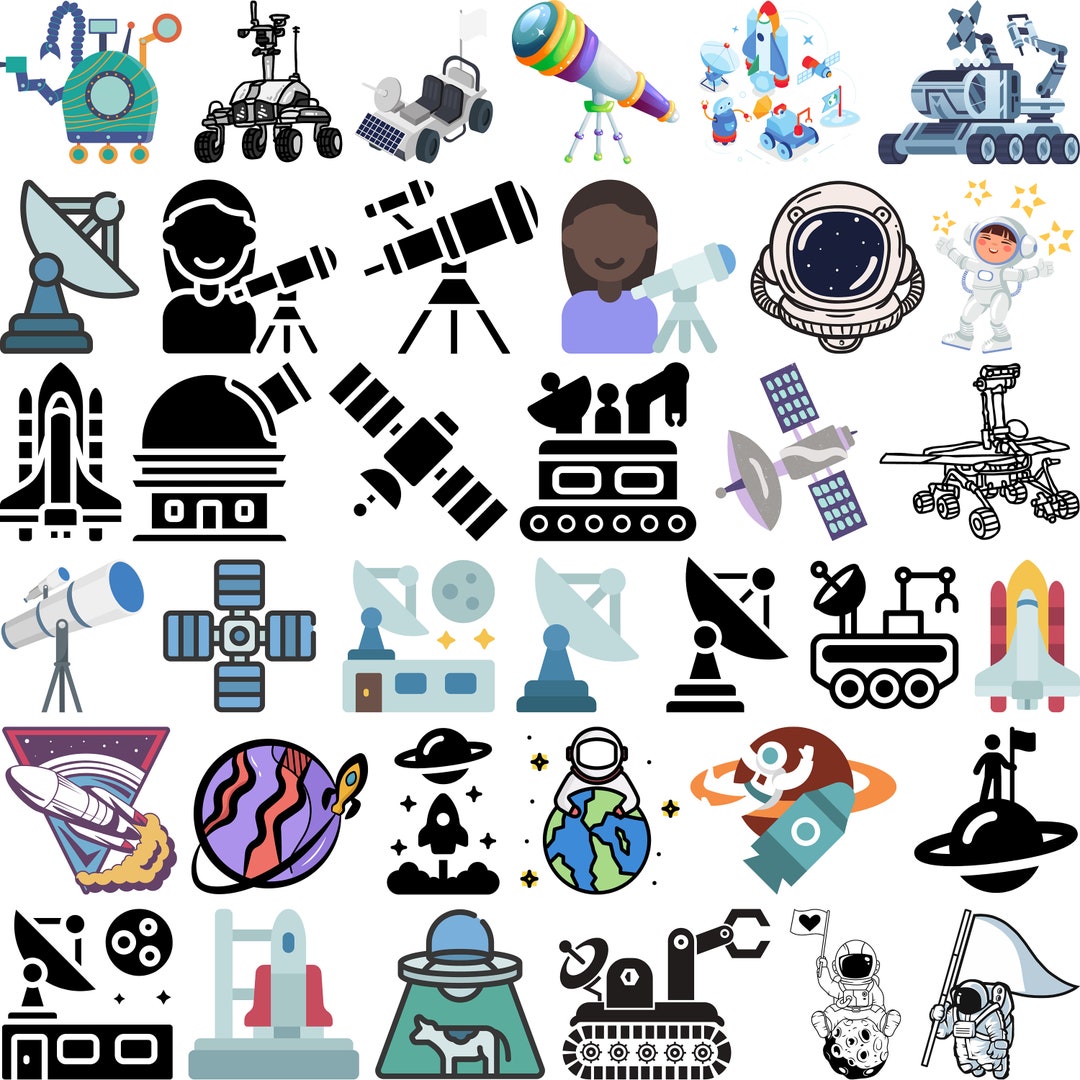 Space Svg Bundle, Outer Space Svg, Astronaut Svg, Space Clipart, Planet ...