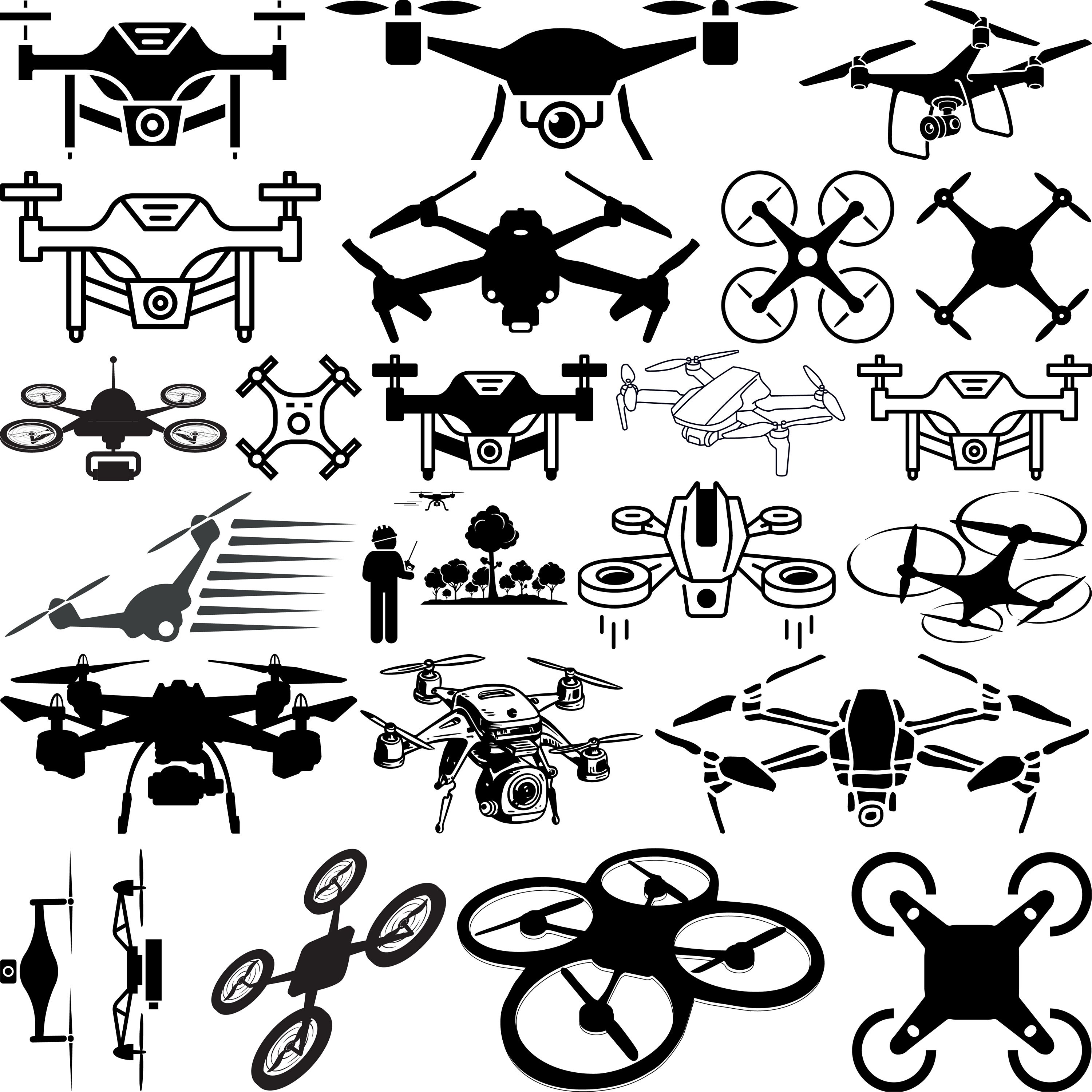 Drone Svg Bundle Drone Pilot Svg Camera Drone Svg Drone Etsy