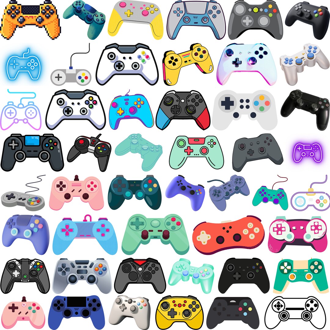 Game Controller SVG Bundle, Game Controller Clipart, Video Game Svg ...