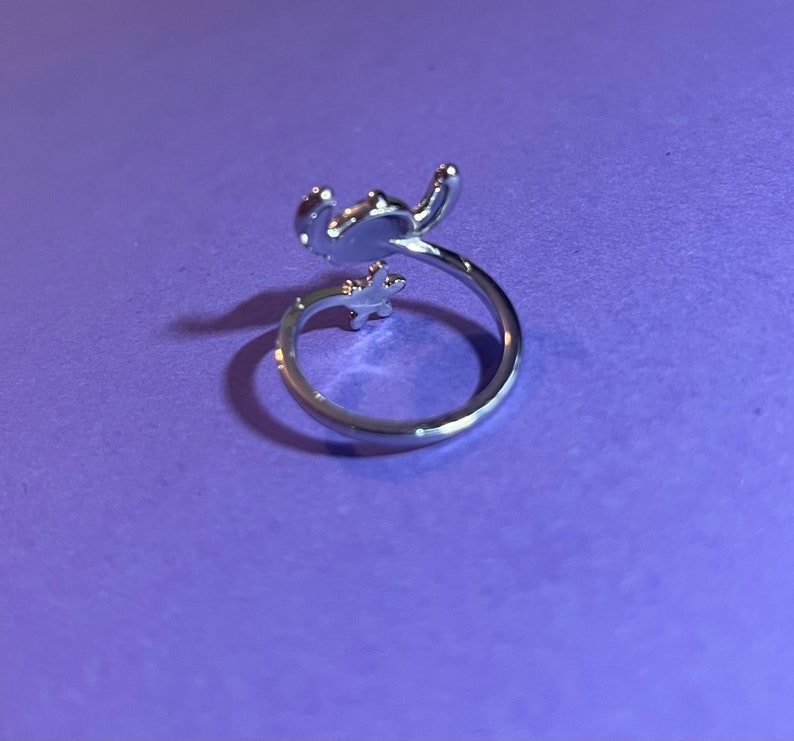 Disney's Lilo and Stitch Ring Stitch Face Ring With - Etsy