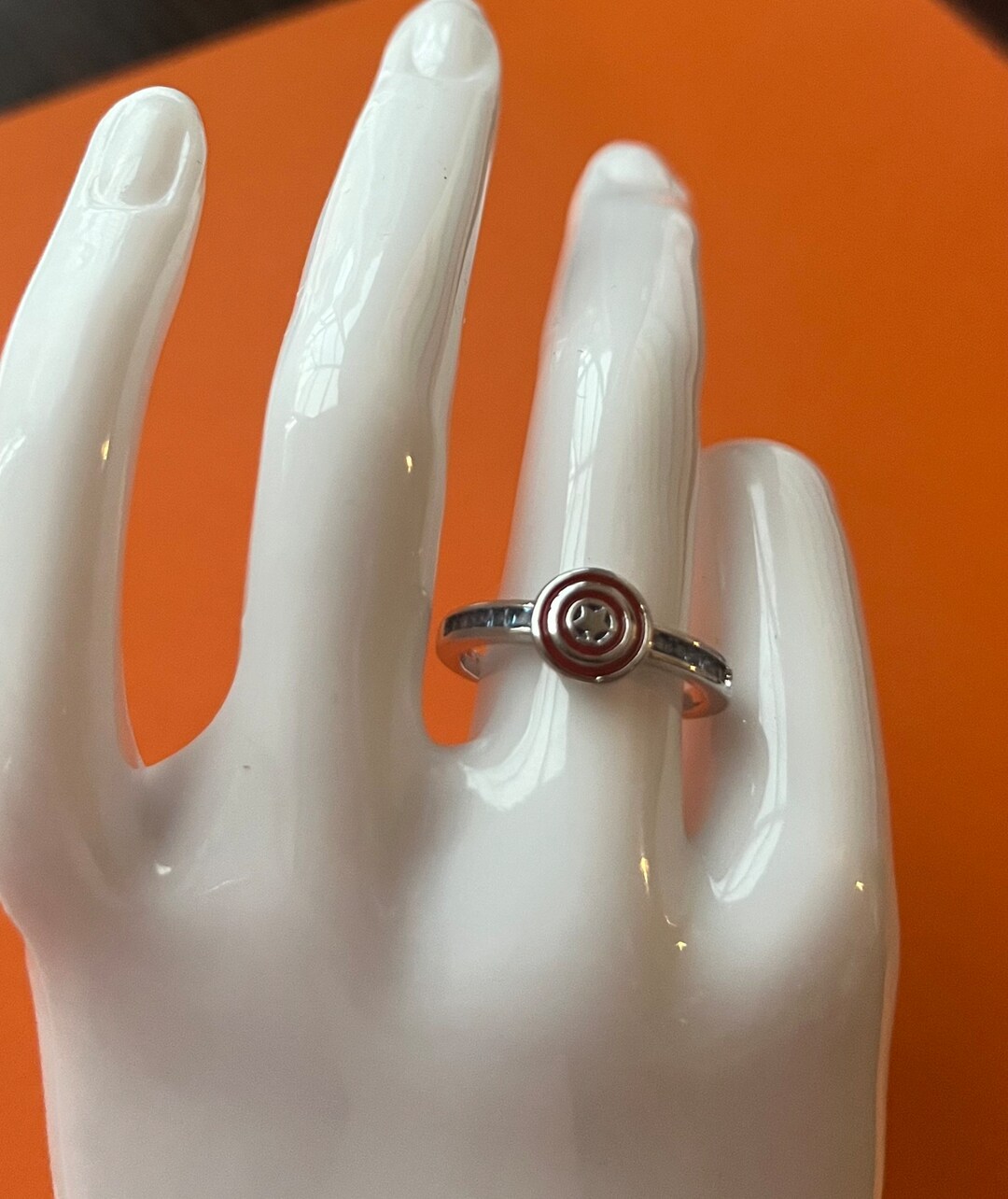 Marvel's Captain America Shield Adjustable Sized Ring Steve Rodgers ...