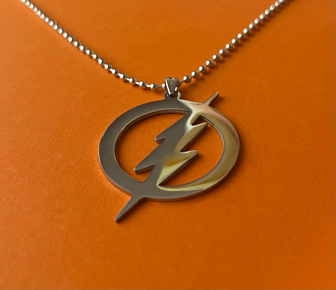 Dc's the Flash Barry Allen Logo Necklace - Etsy