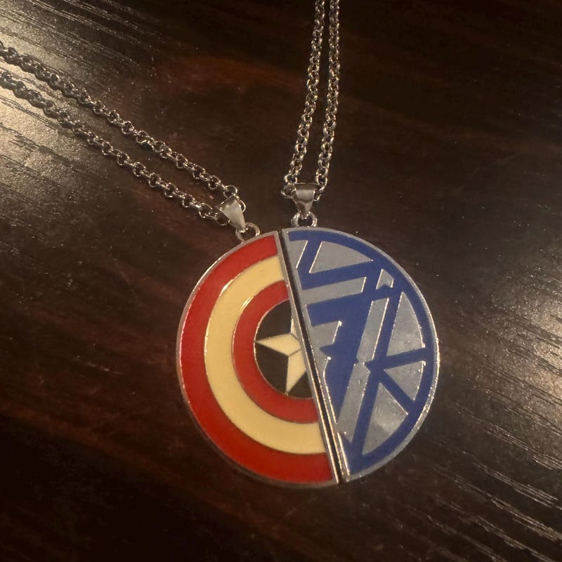 Captain America Jewelry - Etsy