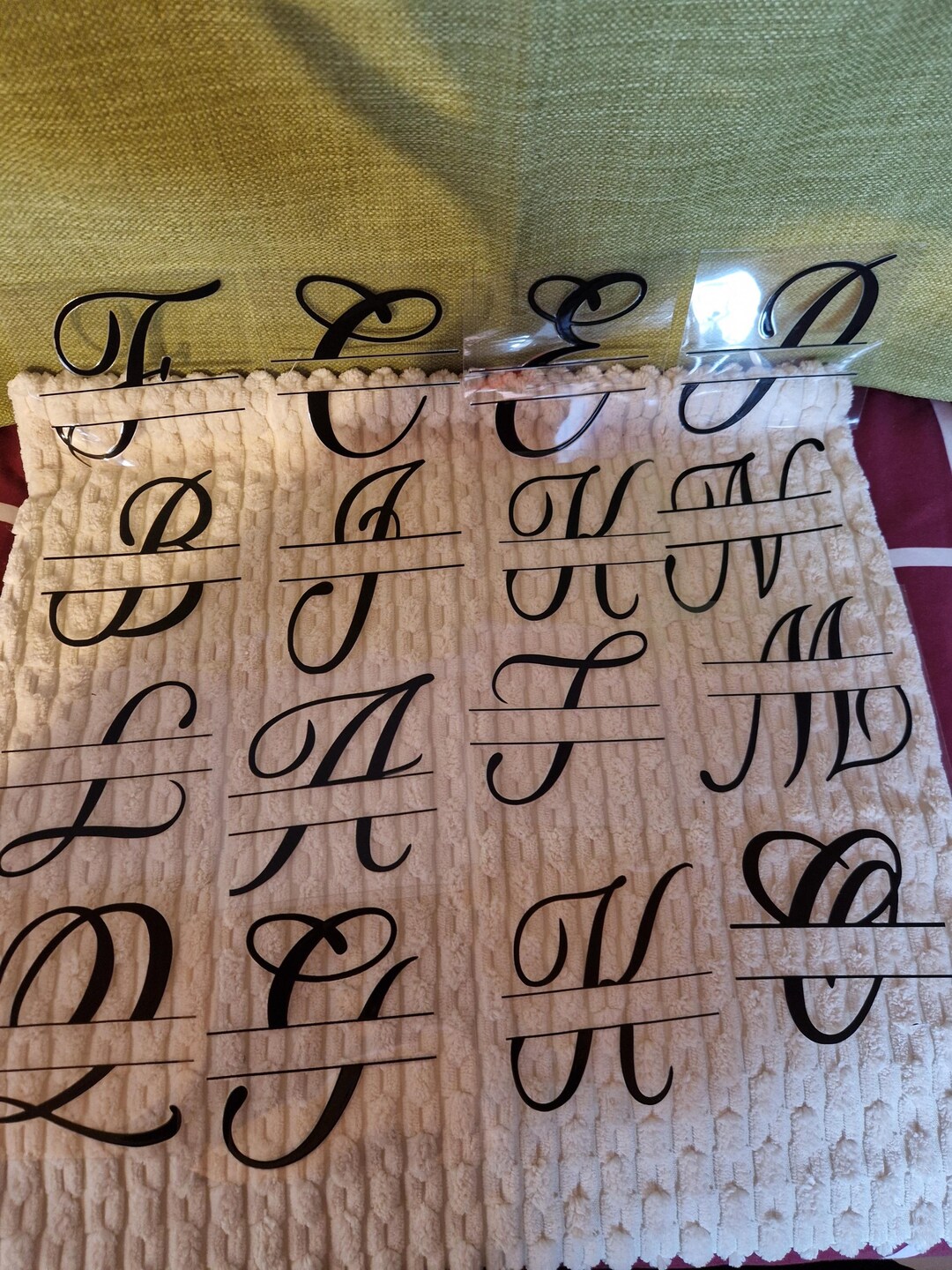 Personalized, Letters, for Plotting, Sublimation - Etsy