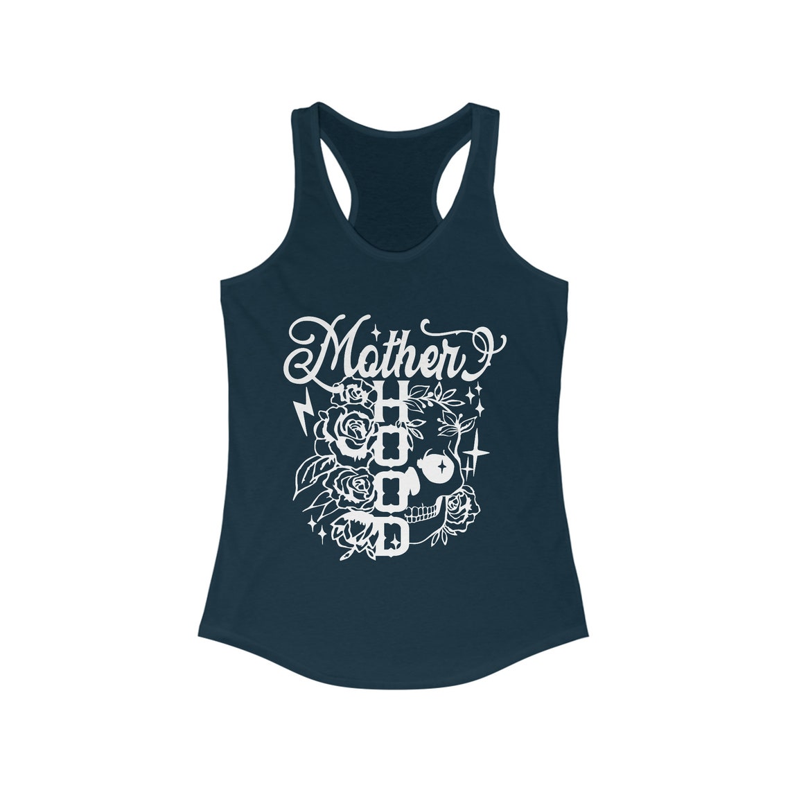Rocker Motherhood - Inked Mom Racerback Tank Top, Mother's Day Gift ...