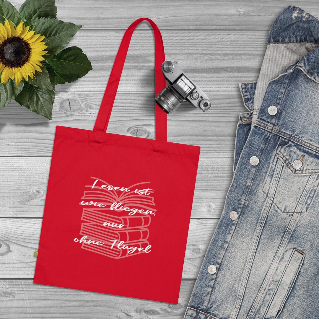ORGANIC Jute Bag, Cotton Jute Bag, Book Lover, Literature, Book ...