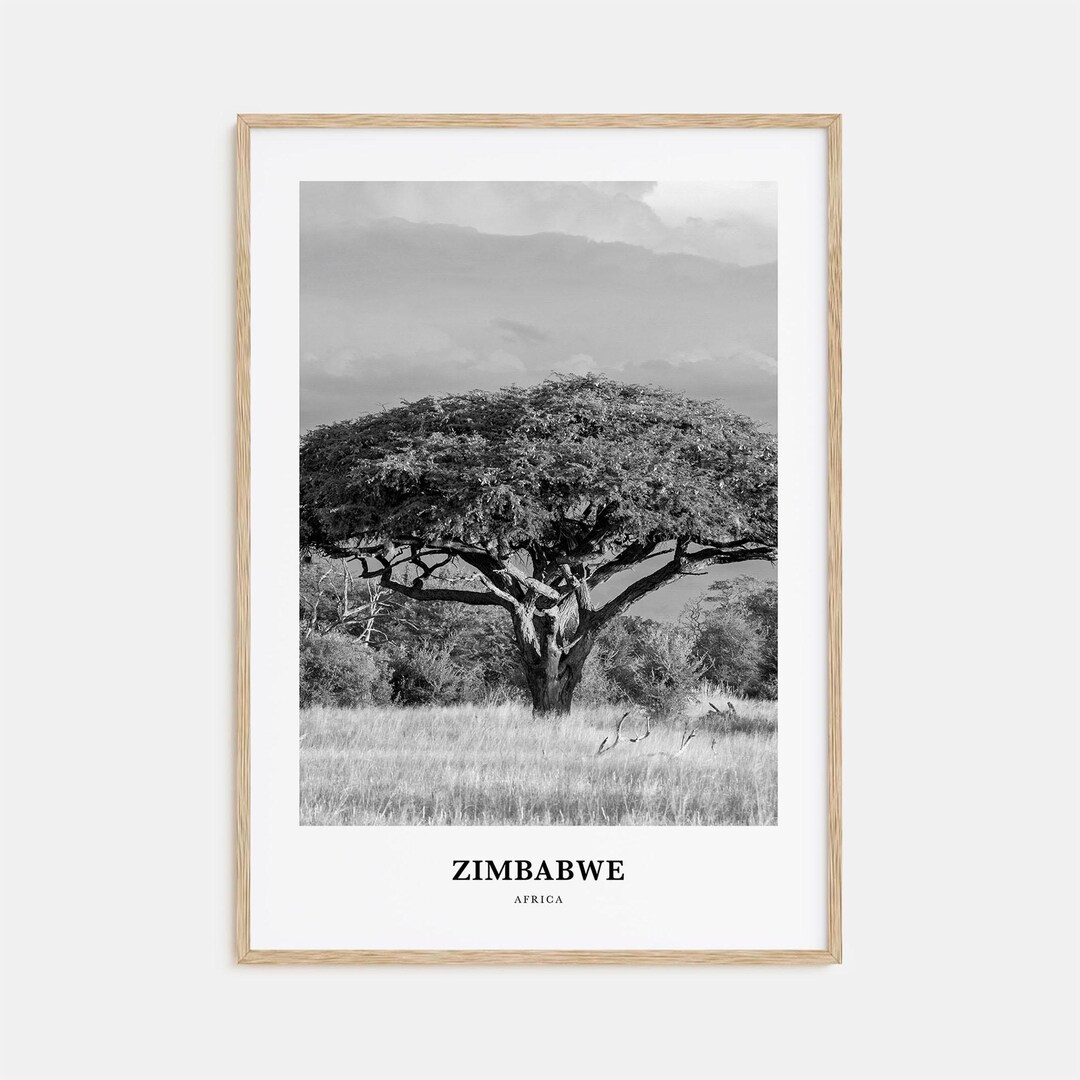 Zimbabwe Wall Art, Zimbabwe Wall Decor, Zimbabwe Poster, Zimbabwe Home ...