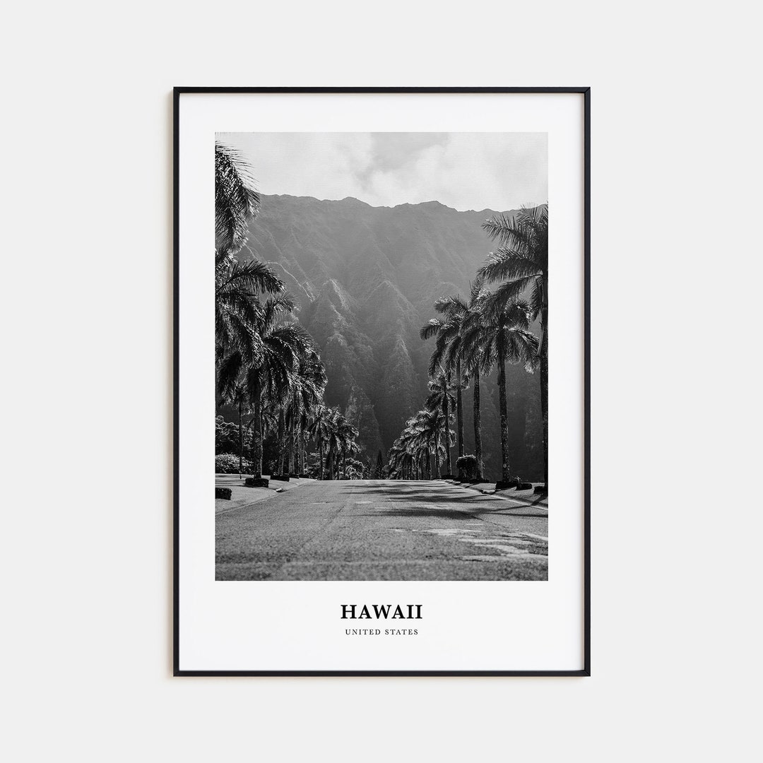 Hawaii Wall Art No 1, Hawaii Wall Decor, Hawaii Poster, Hawaii Home ...