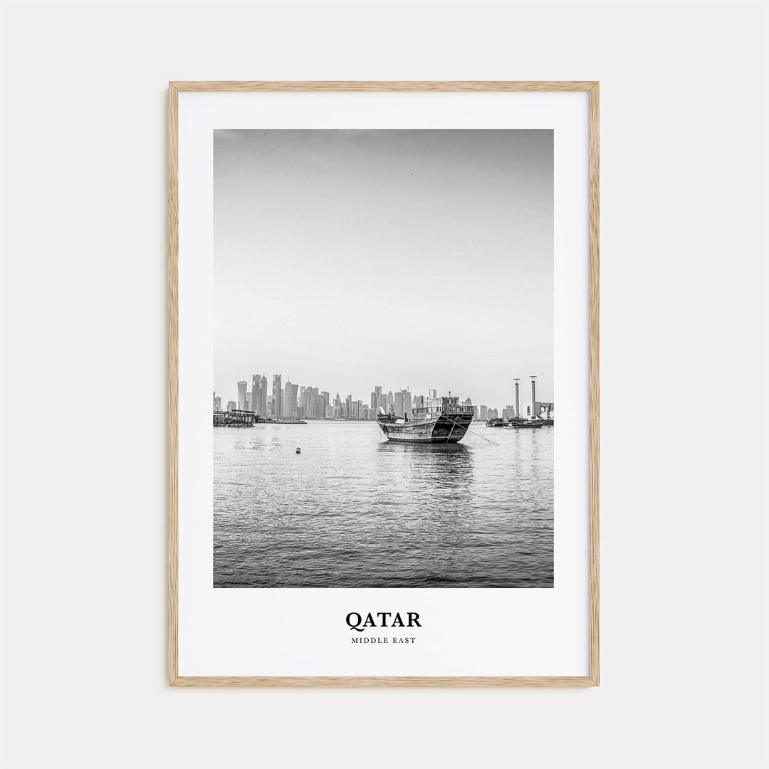 Qatar Wall Art, Qatar Wall Decor, Qatar Poster, Qatar Home Decor, Qatar ...
