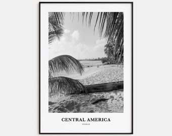 Central America Outline Vinyl Decal Sticker - Etsy