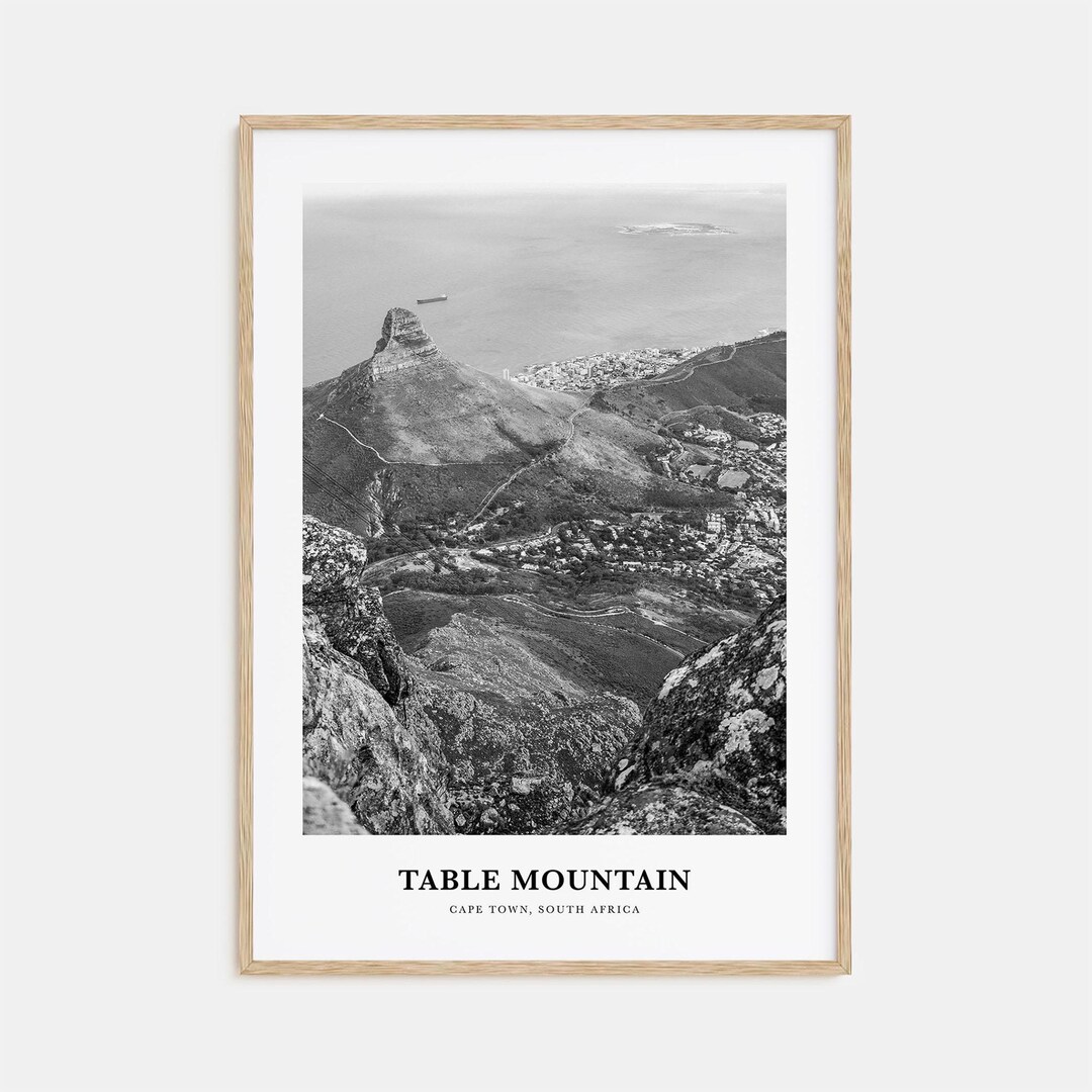 Table Mountain Wall Art, Table Mountain Wall Decor, Table Mountain ...